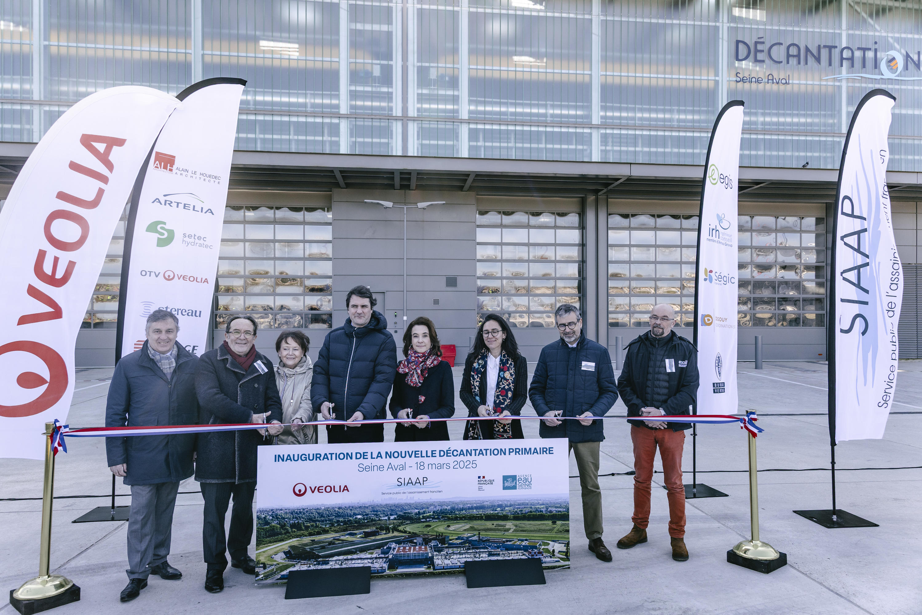 Veolia et le SIAAP inaugurent une nouvelle unité de décantation ...